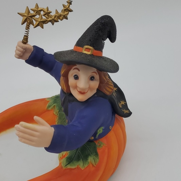 PartyLite | Holiday | Partylite Pumpkin Witch Candle Holder Halloween ...